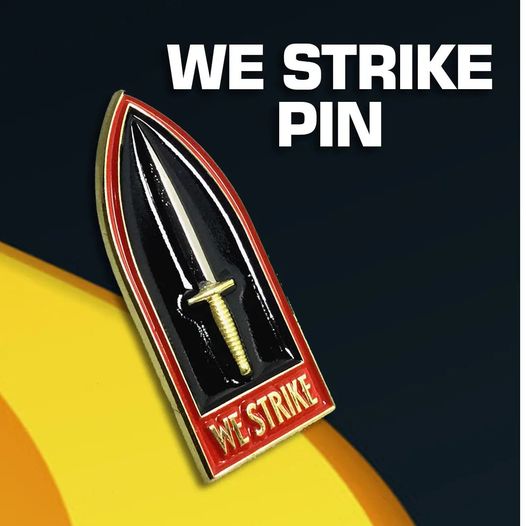 Scout Ranger We Strike Pin – philippinepublicsafetysupply
