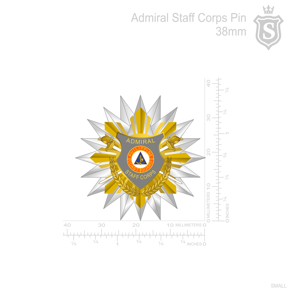 Admiral Staff Corps Pin – philippinepublicsafetysupply
