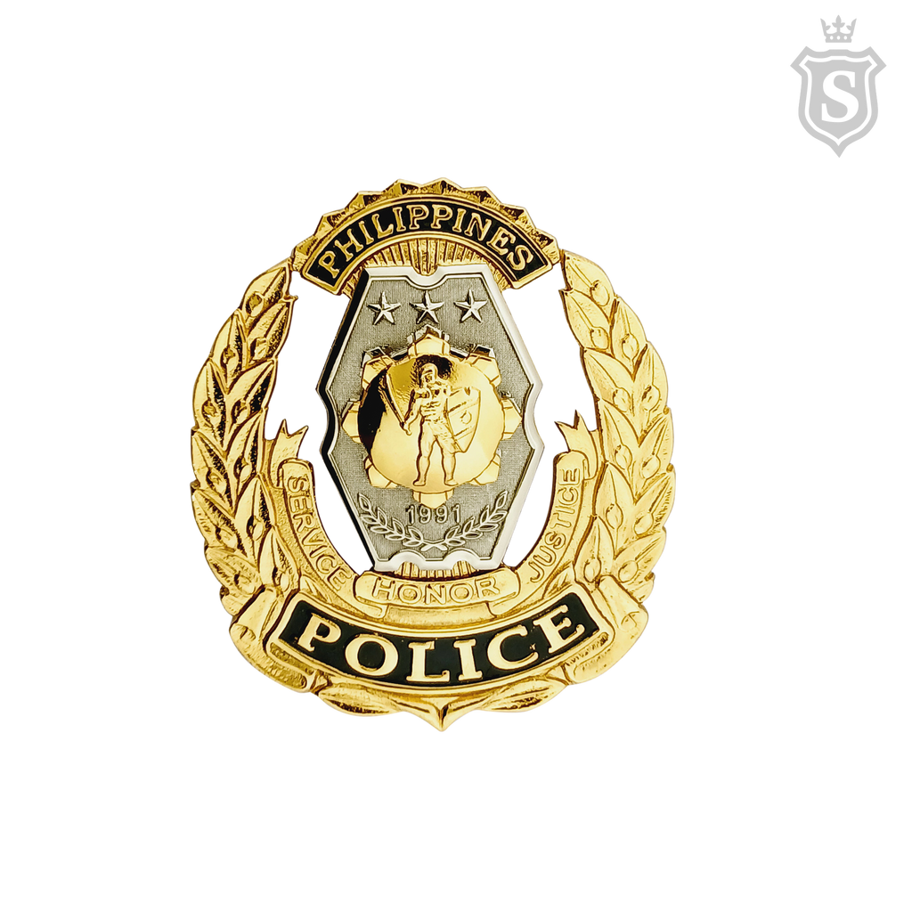 Philippine National Police Hat Badge Cap Device ...