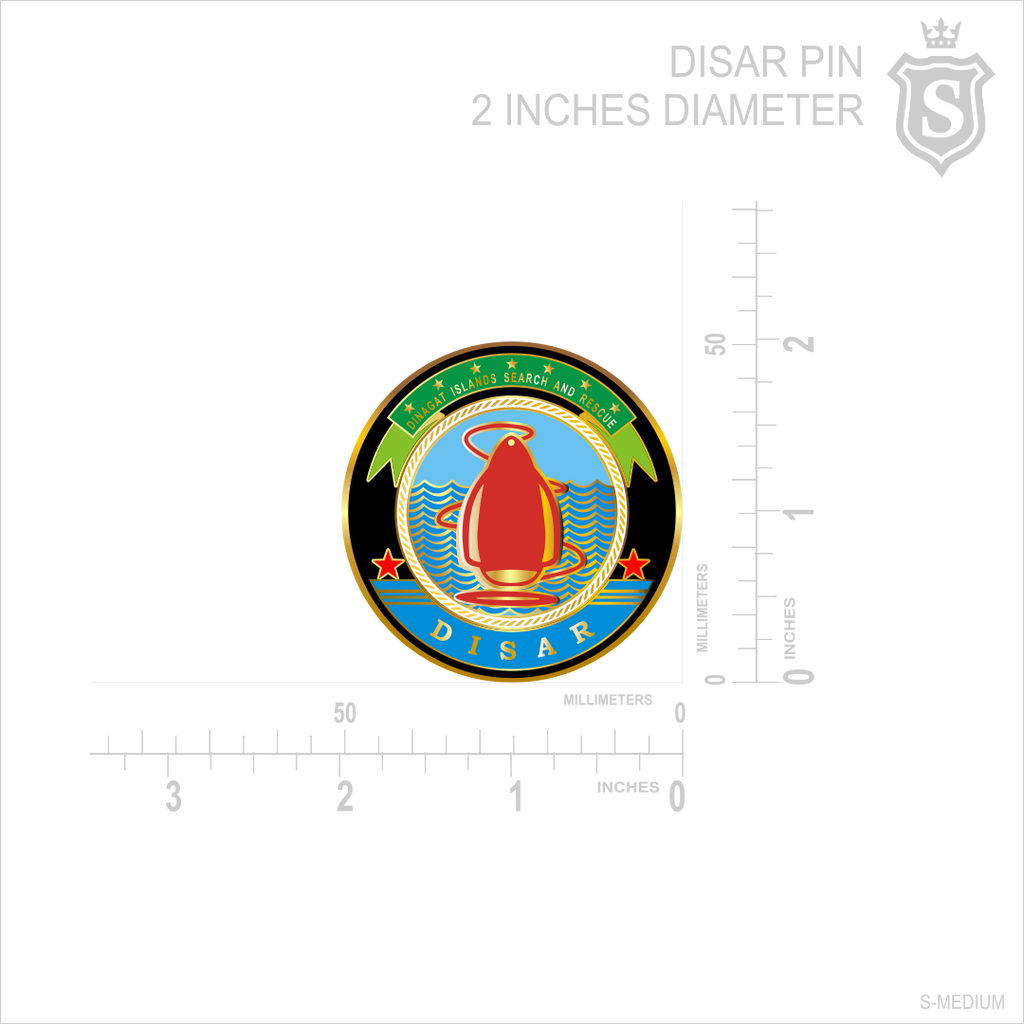Dinagat Island Search and Rescue Pin – philippinepublicsafetysupply