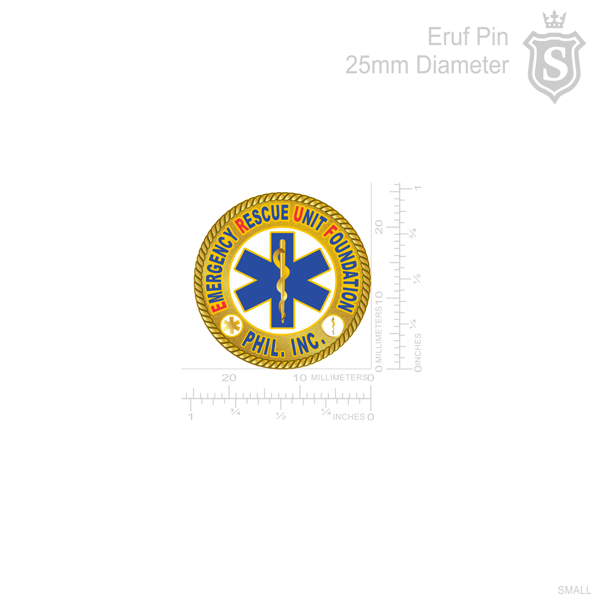 Emergency Rescue Unit Foundation Pin – philippinepublicsafetysupply
