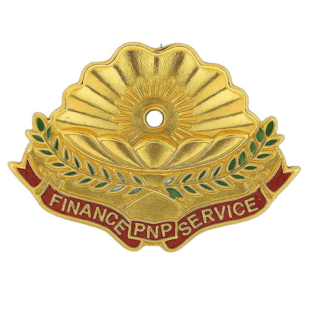 PNP Finance Service Pin – philippinepublicsafetysupply