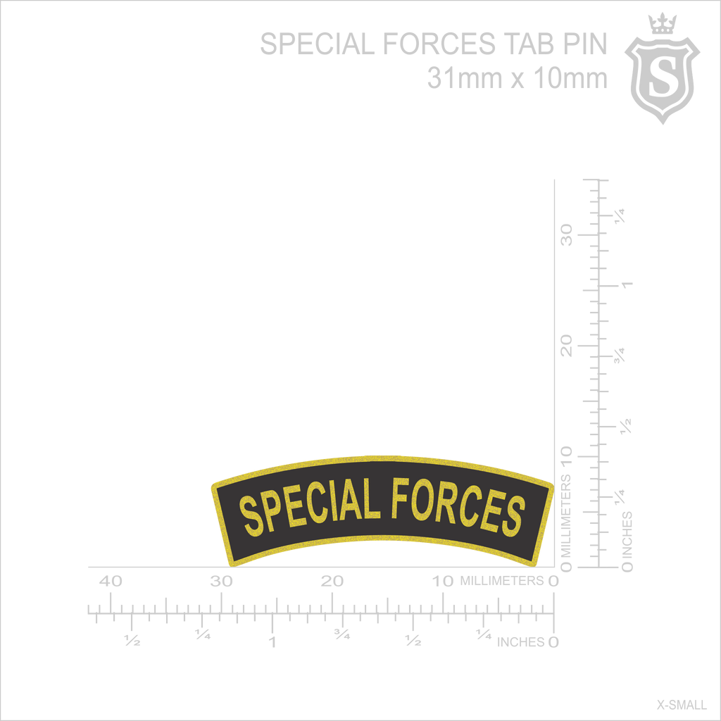 Special Forces Tab Pin – philippinepublicsafetysupply