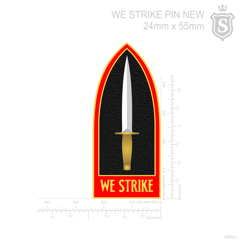 Scout Ranger We Strike Pin – philippinepublicsafetysupply