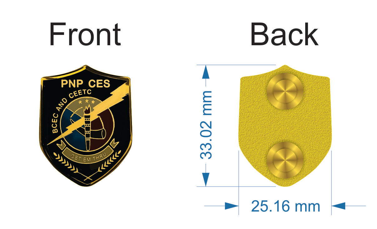 PNP CES Pin – philippinepublicsafetysupply