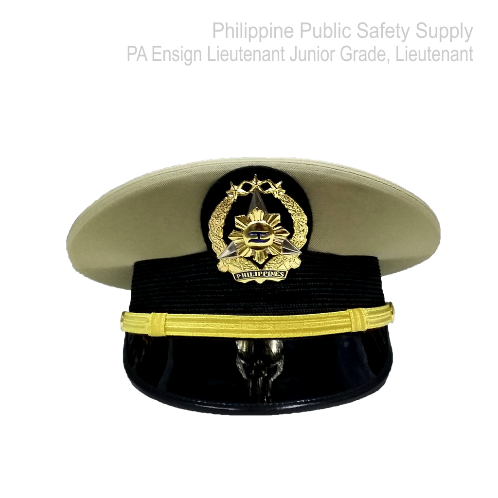Philippine Army (PA) White Pershing Cap Ensign, Lieutenant Junior Grad ...