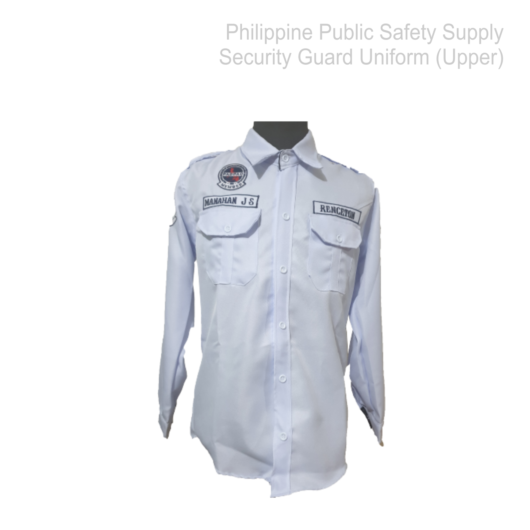 Security Guard Uniform (Upper) - PSA-SG – philippinepublicsafetysupply