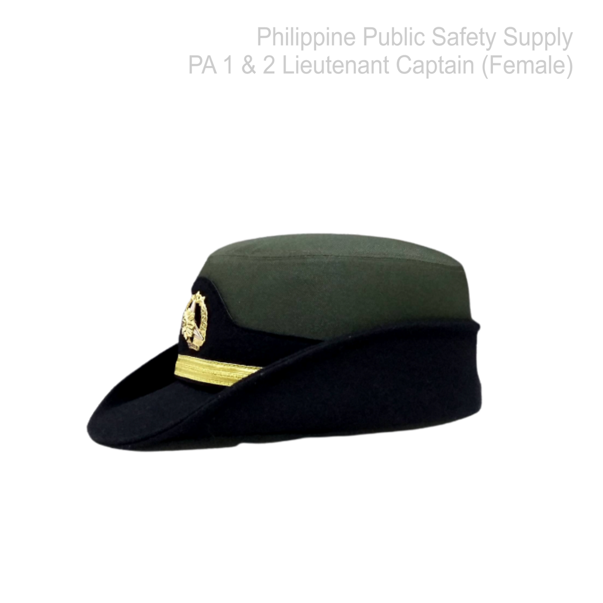 Philippine Army (PA) Pershing Cap 1 & 2 Lieutenant Captain (Female ...