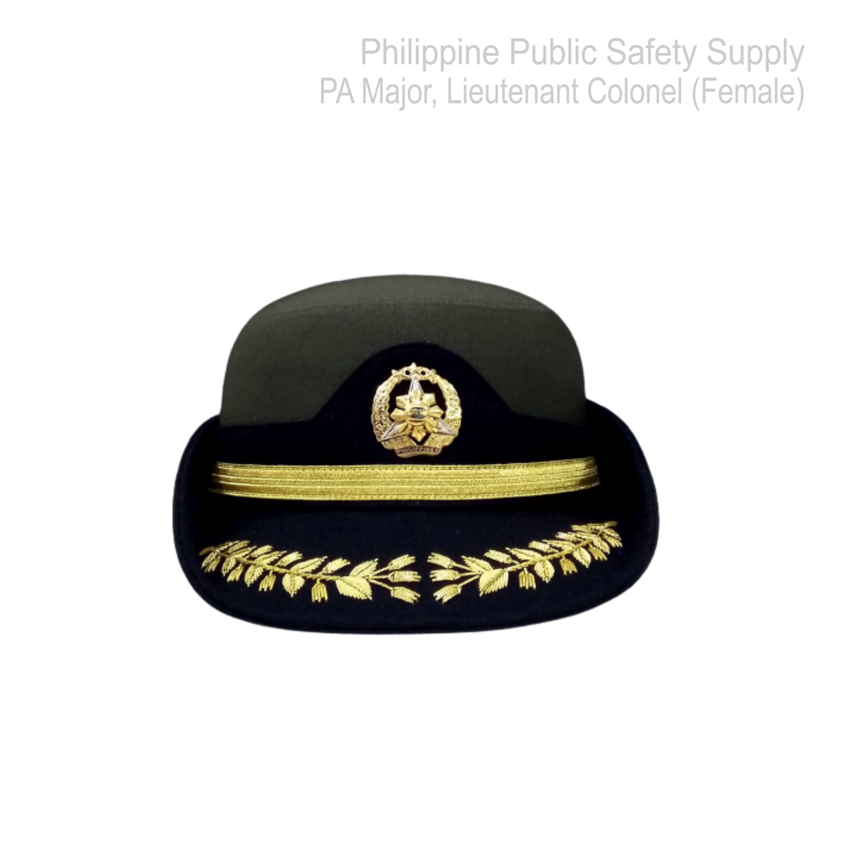 Philippine Army (PA) Pershing Cap Major, Lieutenant Colonel (Female ...
