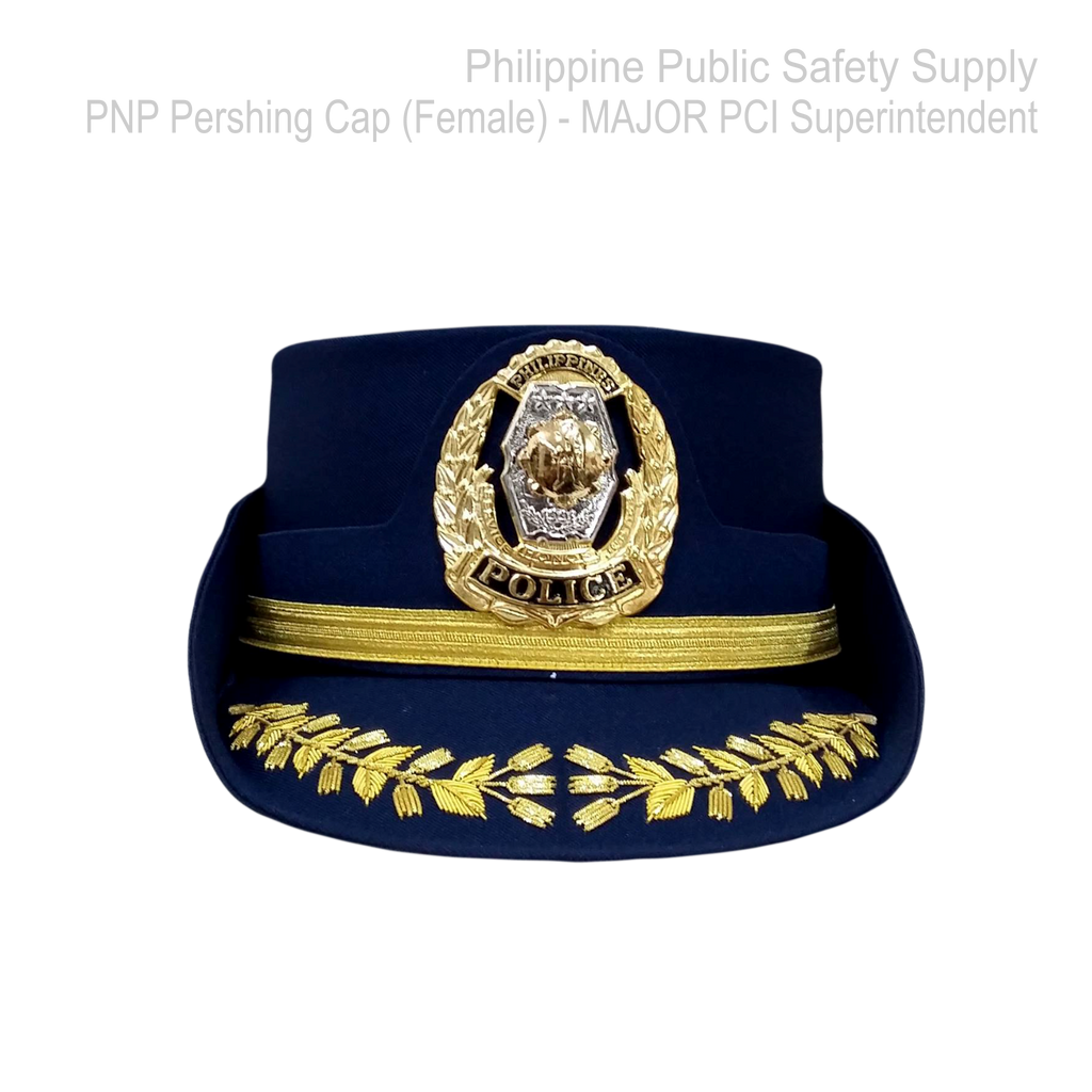 PNP Pershing Cap (Female) Police Major/Police Lieutenant Colonel - PNP ...