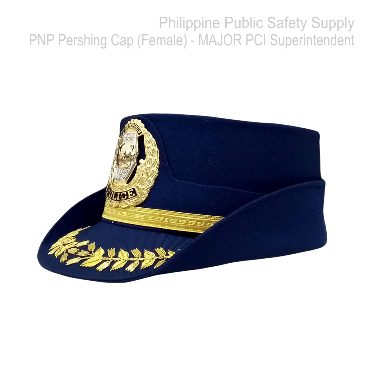 PNP Pershing Cap (Female) Police Major/Police Lieutenant Colonel - PNP ...