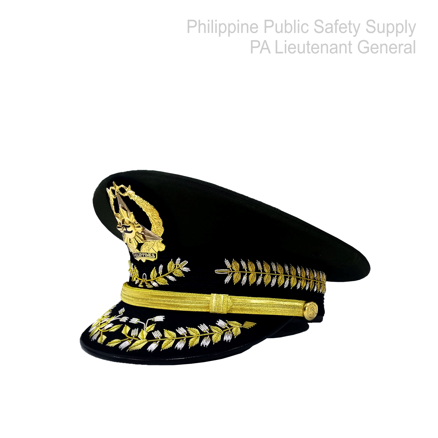 Philippine Army (PA) Pershing Cap Lieutenant General - AFP ...