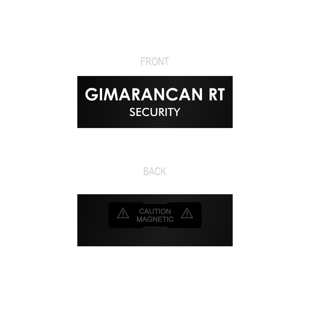 Security Guard Nameplate - PSA-SG – philippinepublicsafetysupply