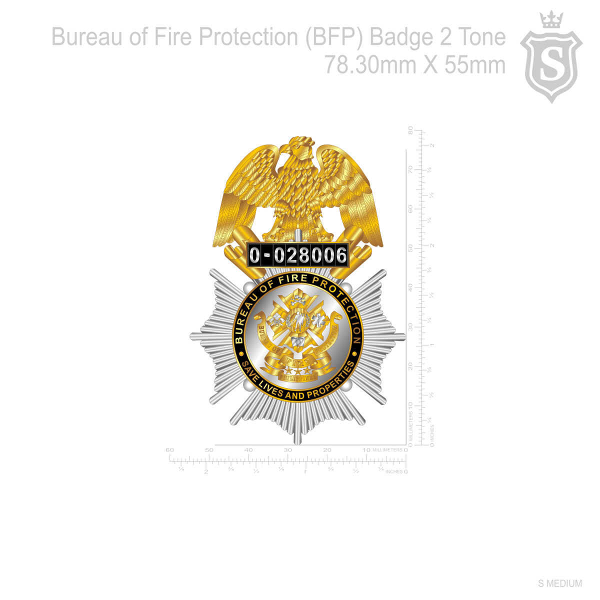 Bureau of Fire Protection Badge - BFP – philippinepublicsafetysupply