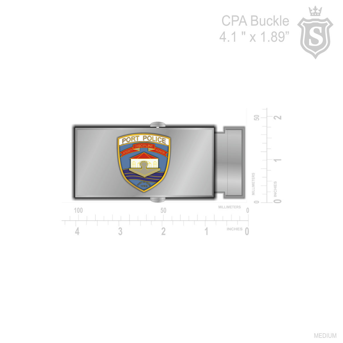 Cebu Port Athority (CPA) Buckle – philippinepublicsafetysupply