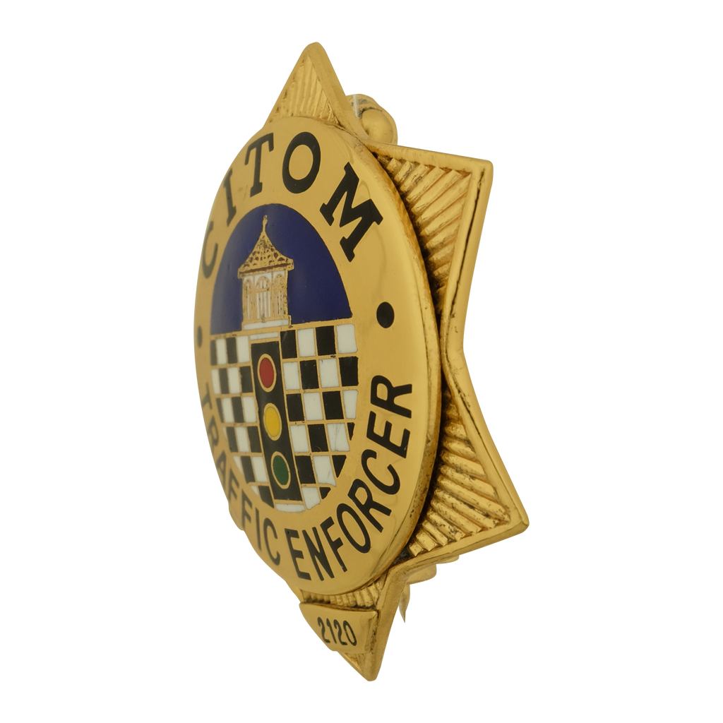 Cebu City Traffic Operations Management (CITOM) Breast Badge ...