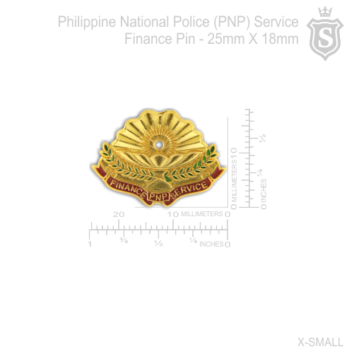PNP Finance Service Pin – philippinepublicsafetysupply
