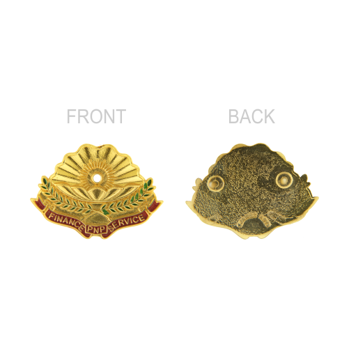 PNP Finance Service Pin – philippinepublicsafetysupply