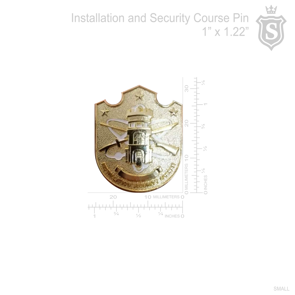 Installation Security Course Pin - PNP – philippinepublicsafetysupply