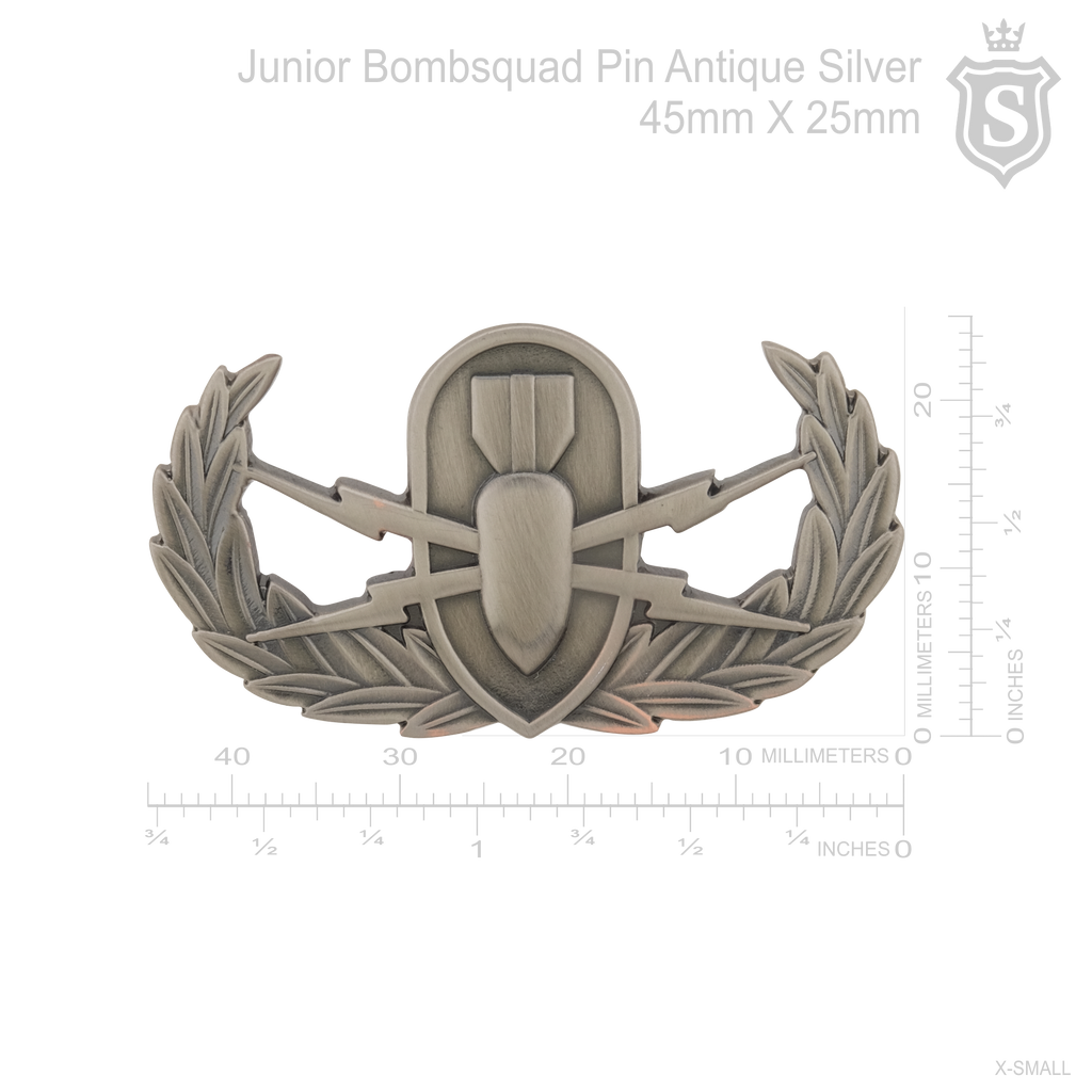 Junior EOD Bombsquad Pin - PNP – philippinepublicsafetysupply