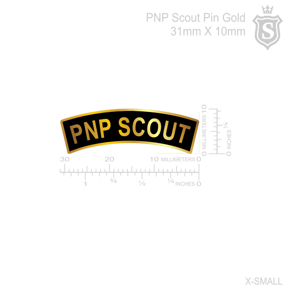 Philippine National Police (PNP) Scout Pin 31mmx10mm - PNP ...