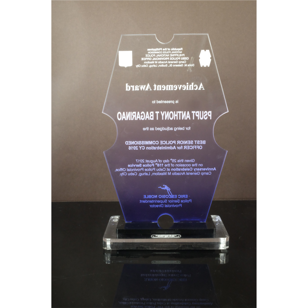 PNP Achievement Award Plaque - PNP – philippinepublicsafetysupply