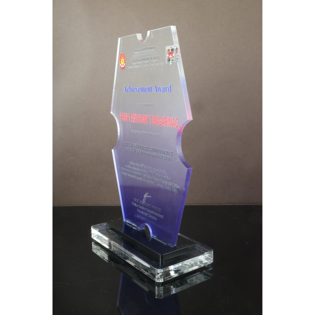 PNP Achievement Award Plaque - PNP – philippinepublicsafetysupply