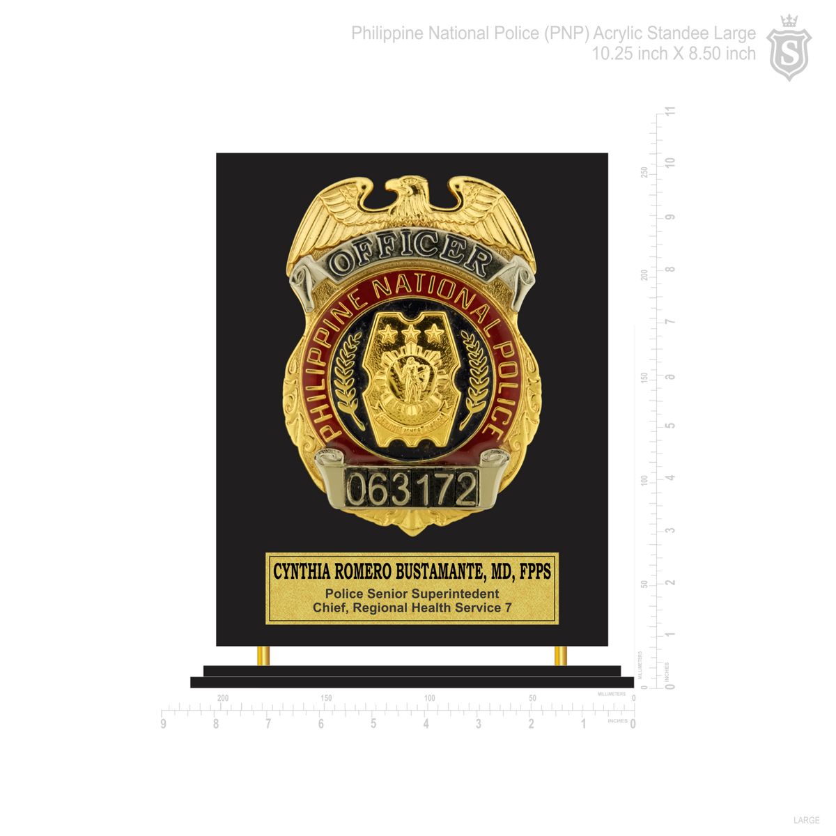 Philippine National Police (PNP) Standee Large Plaque - PNP ...