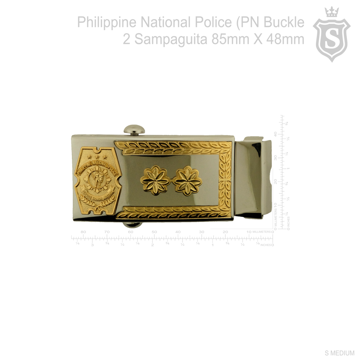 Police Commissioned Officers (PCO) Buckle 2 Sampaguita - PNP ...