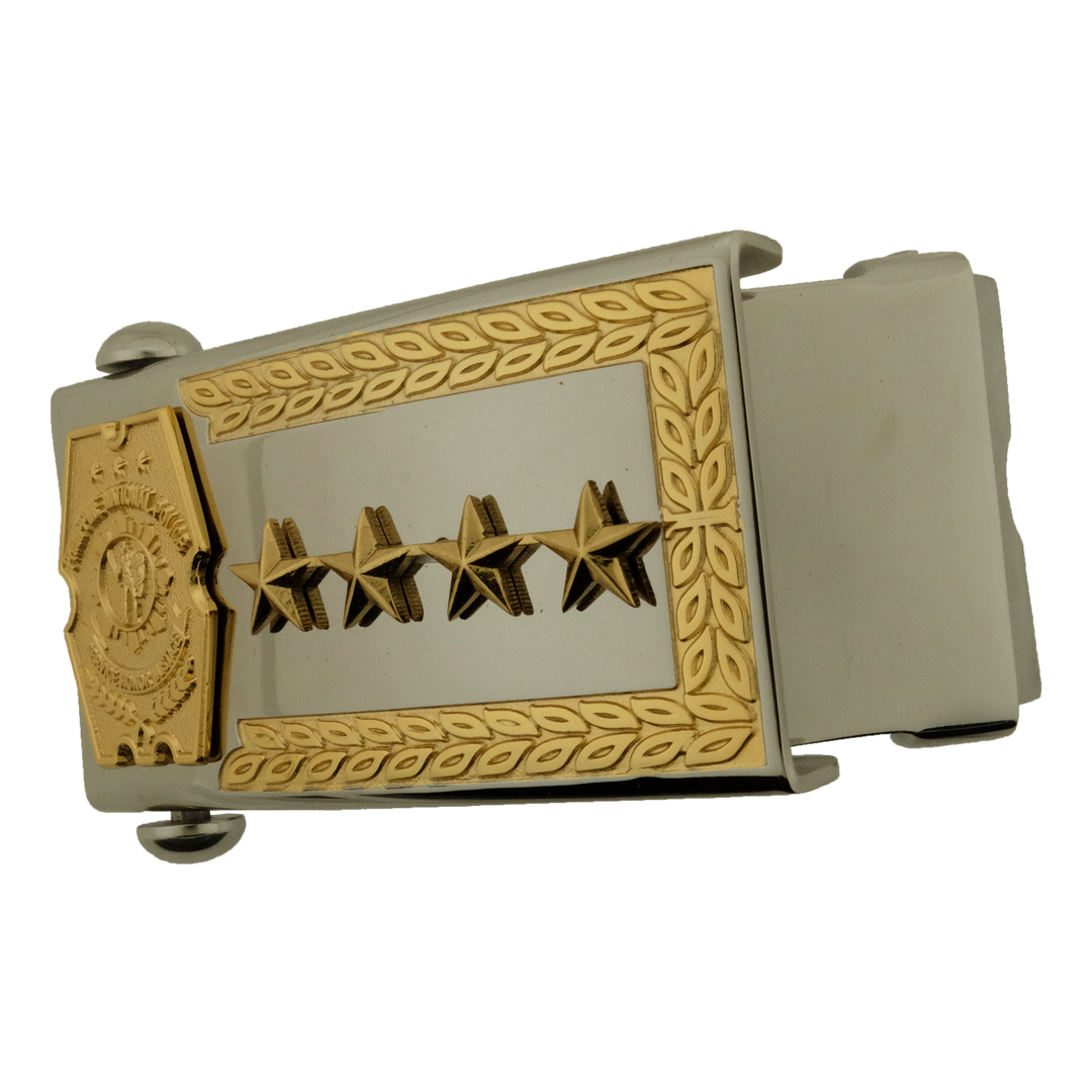 Police Commissioned Officers (PCO) Buckle 4 Stars - PNP ...