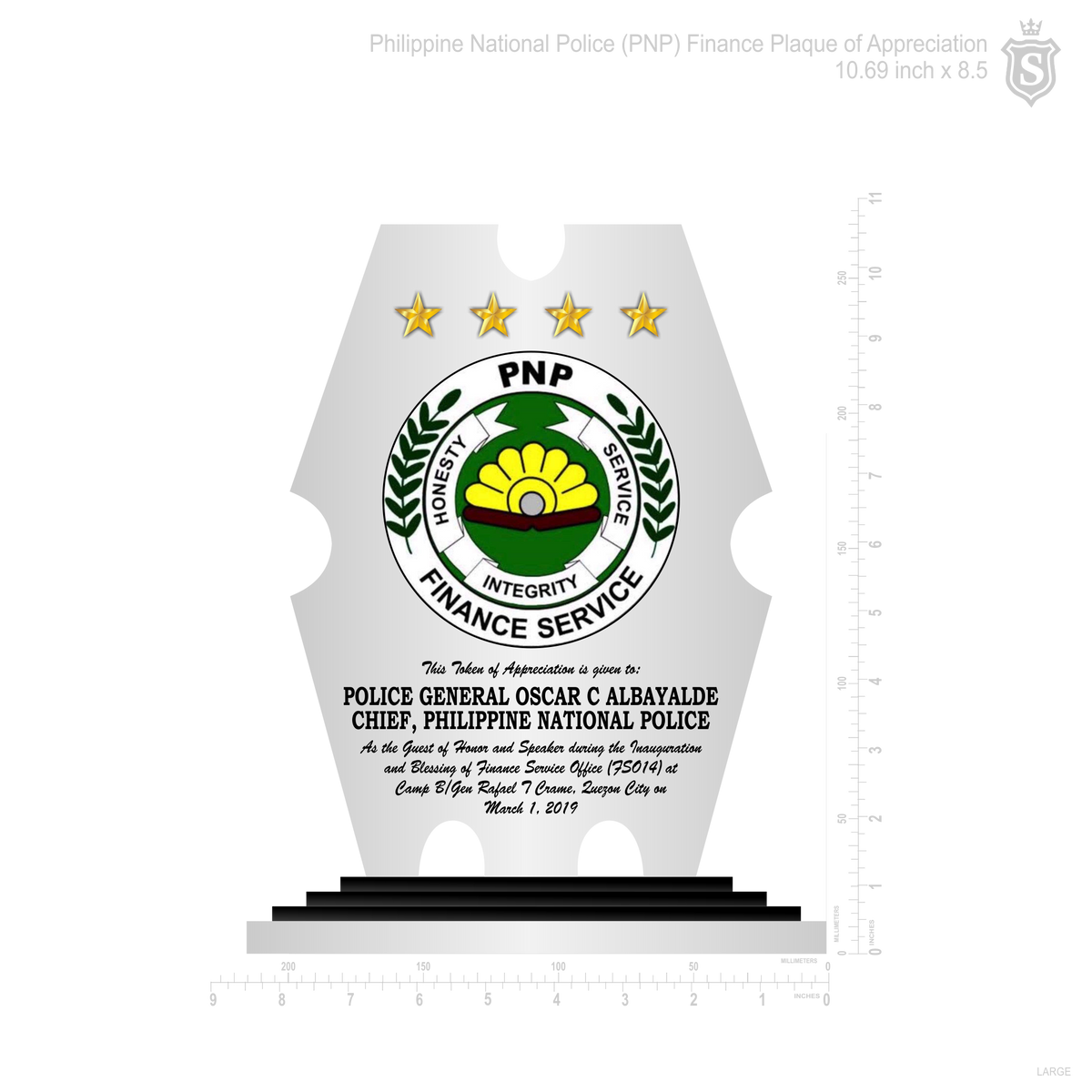 Philippine National Police (PNP) Shield Plaque - PNP ...