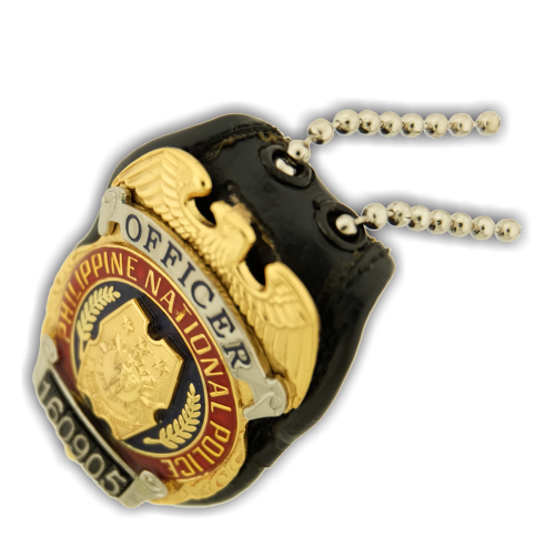 Philippine National Police (PNP) Officer Leather Neck Badge - PNP ...