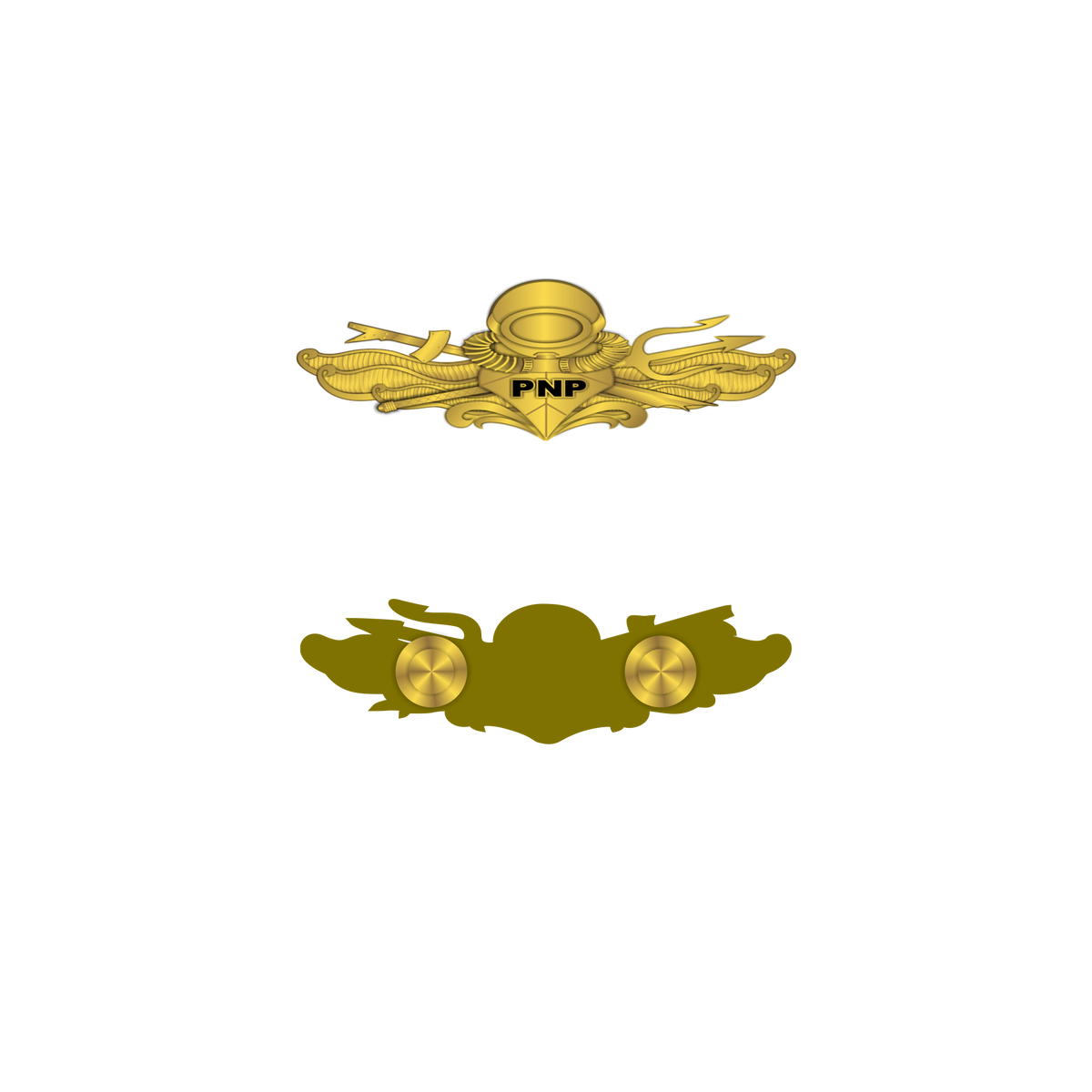 Philippine National Police (PNP) Scuba Pin – philippinepublicsafetysupply