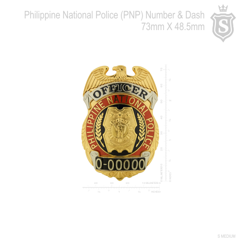PNP Badge Numbers and Dash - PNP – philippinepublicsafetysupply