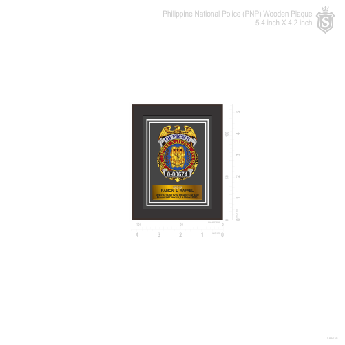 Philippine National Police (PNP) Wooden Plaque - PNP ...
