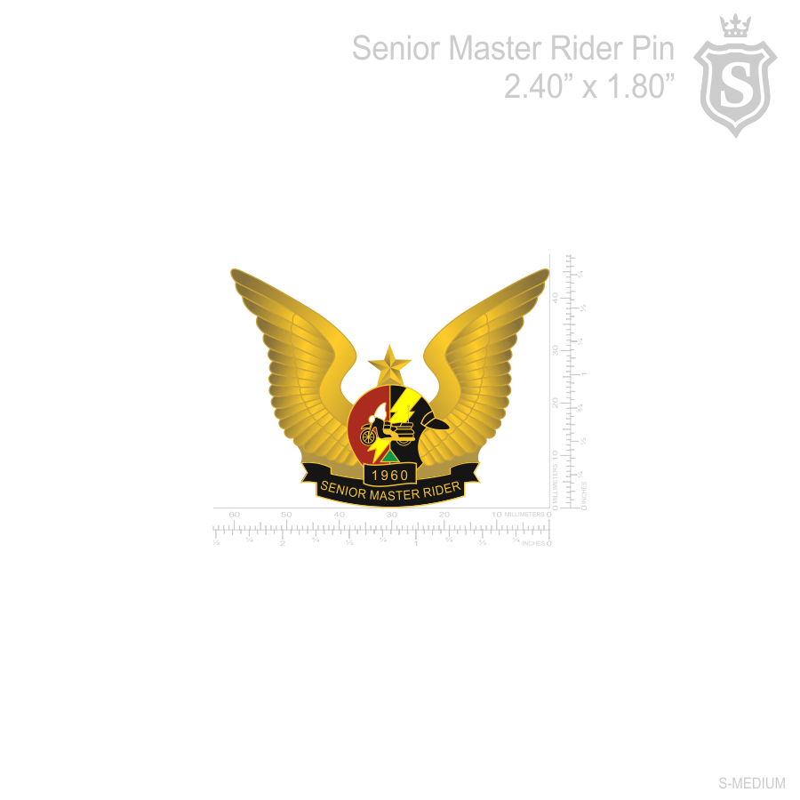Senior Master Rider Pin – philippinepublicsafetysupply