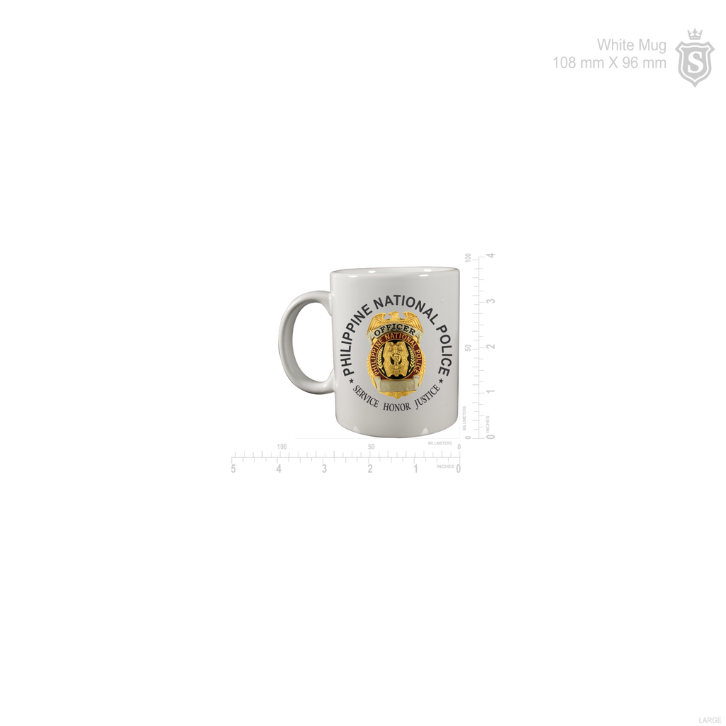 White Mug - PNP – philippinepublicsafetysupply